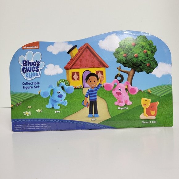 Nickelodeon | Toys | Blues Clues You Collectible Figure Set 4pack Blue ...